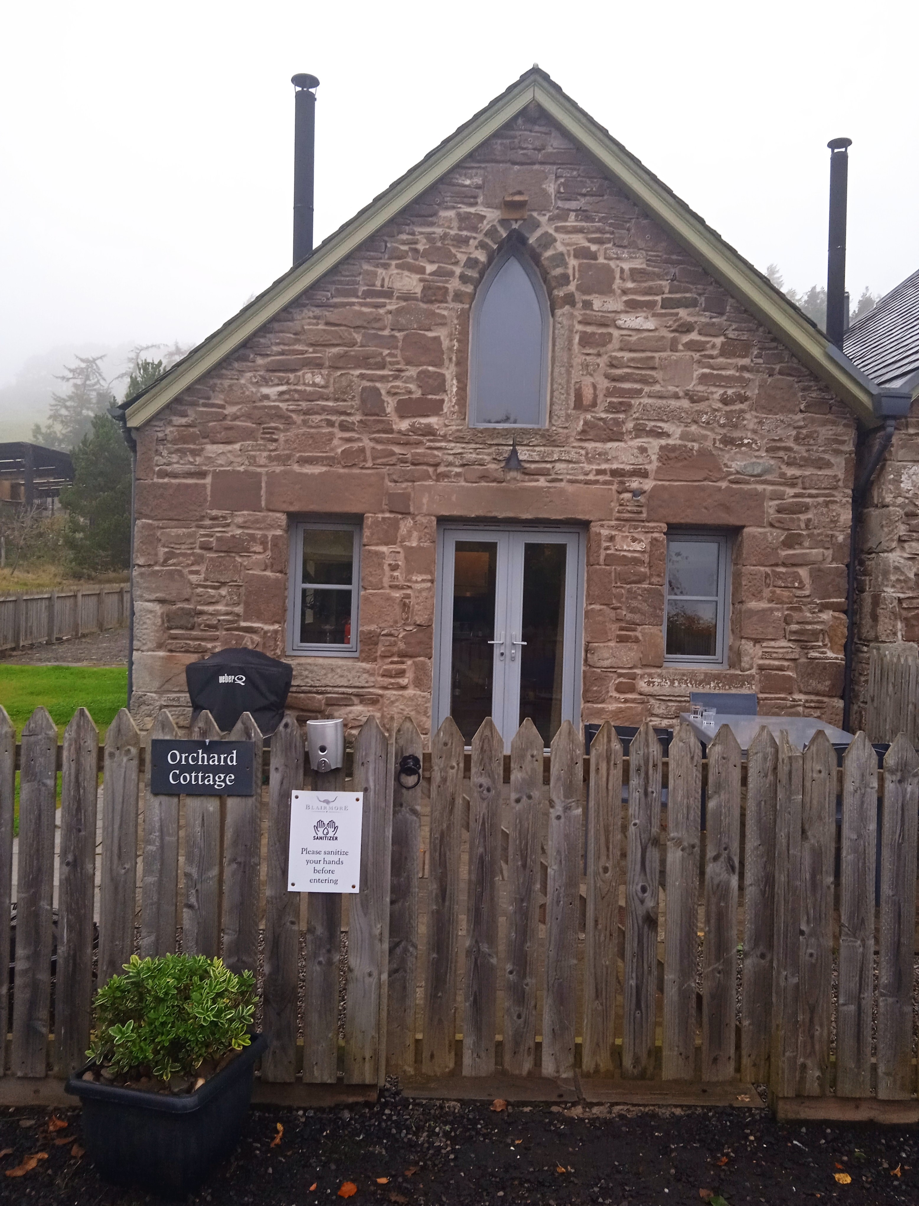 Blairmore Farm’s accessible Orchard cottage is lush